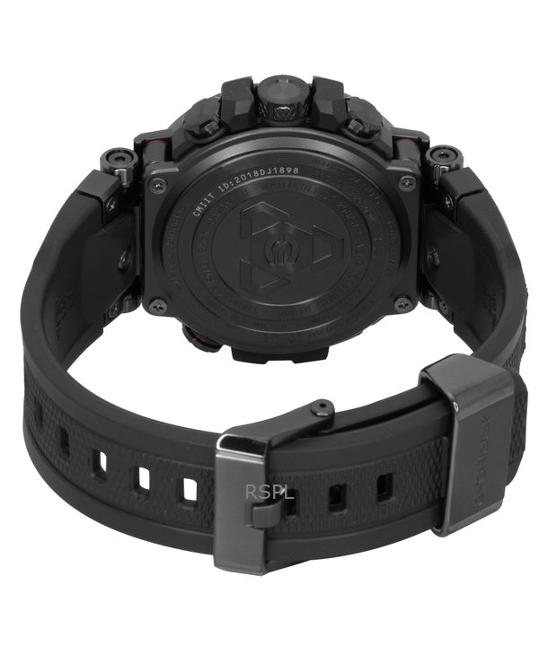 Casio G-Shock MT-G Analog Smartphone Link Resin Strap Black Dial Solar