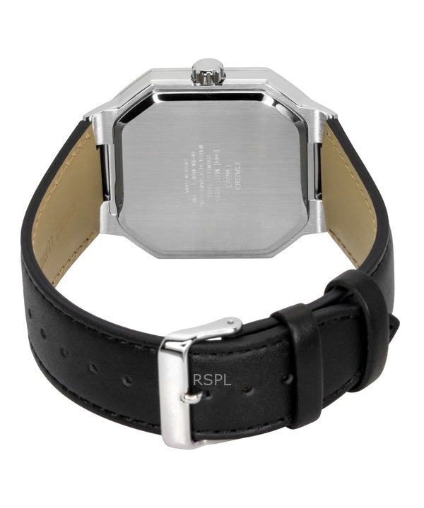 Casio Analog Leather Strap Black Dial Quartz MTP-B195L-1AV Men's Watch