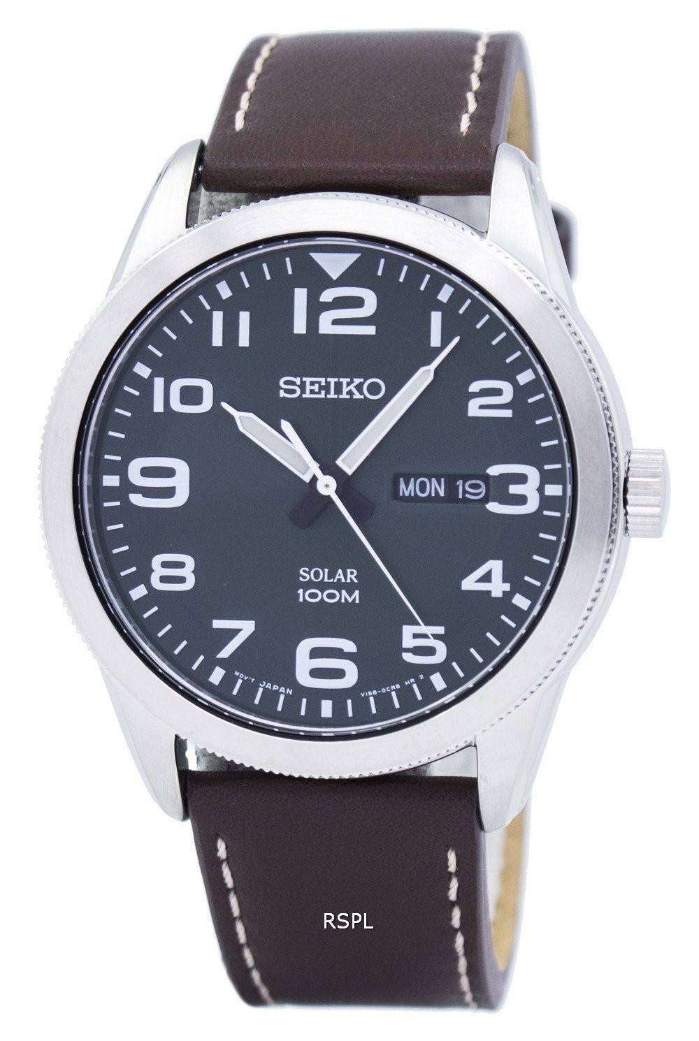 Refurbished Seiko Sports Solar SNE473 SNE473P1 SNE473P Men's Watch